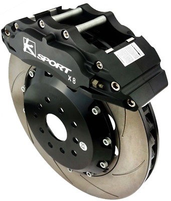 IMPREZA GC8 WRX KSPORT BIG BRAKE KIT FRONT 356mm WITH 8POT CALIPER | eBay