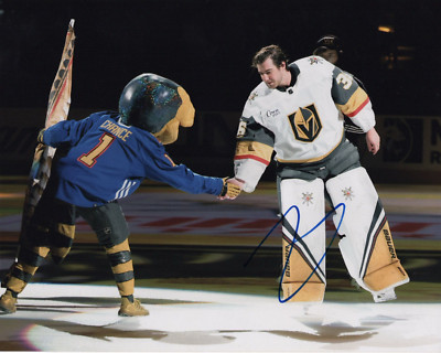 Vegas Golden Knights Logan Thompson Autographed Signed 8x10 Photo COA ...