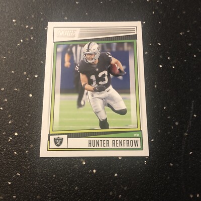 Hunter Renfrow 2022 Panini Score Football #123 NFL Las Vegas Raiders WR ...