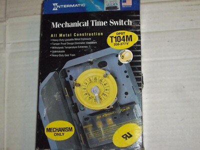 NEW Intermatic T104M 240 Volt 40 Amp Swimming Pool Pump Timer MECHANISM ...