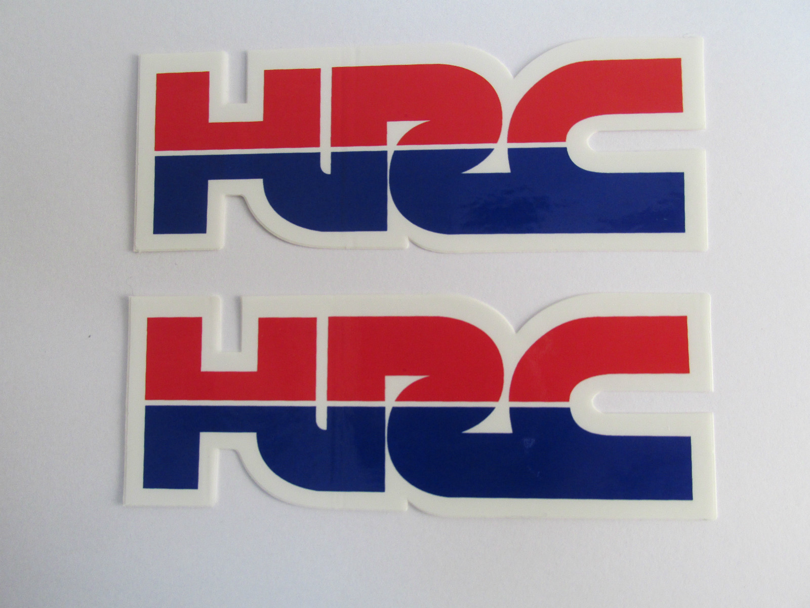 Two Honda HRC Decals Stickers Motocross Supercross CR 80 125 250 500 ...