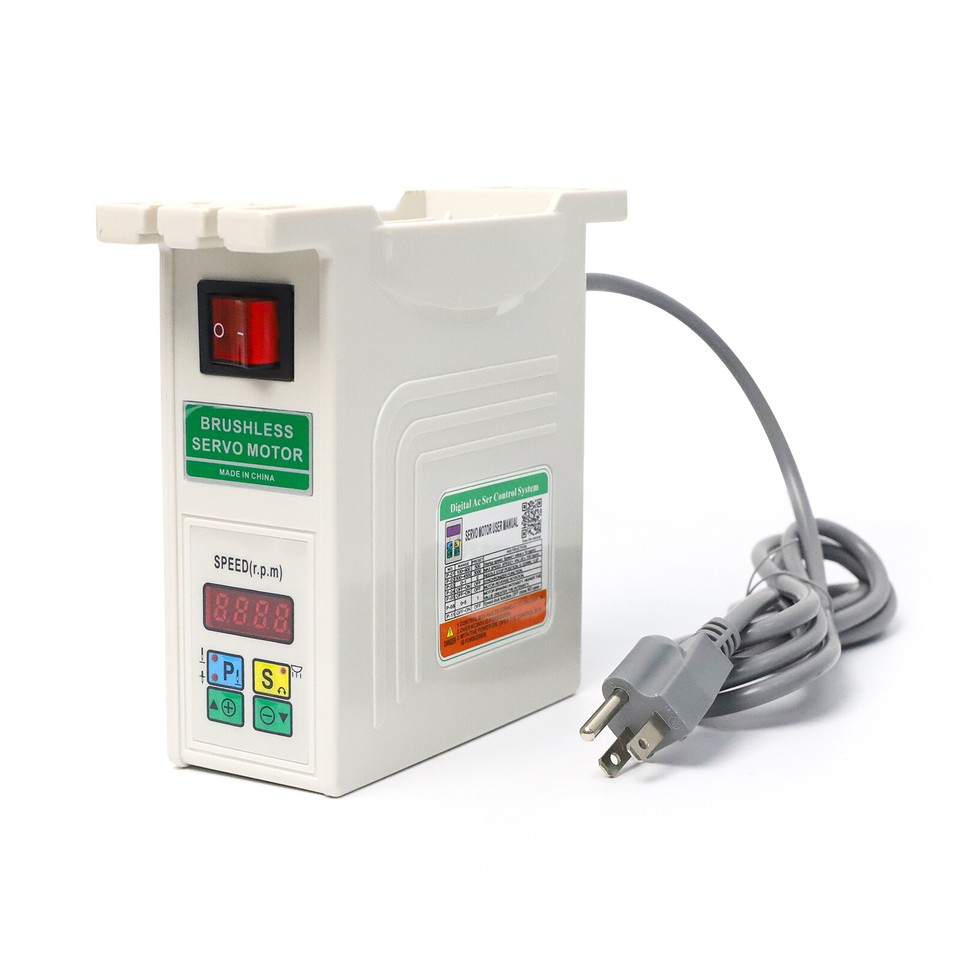 Sewing Servo Motor Brushless 750W For Consew Brother Singer Sewing ...