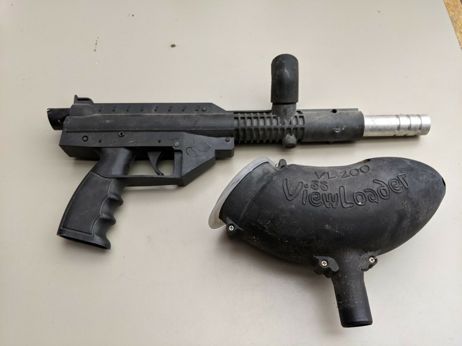 Stingray Paintball Gun Marker Loader for Parts/Repair Untested Unknown ...