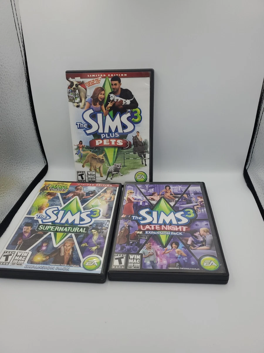 Sims 3 Plus Supernatural Limited Pc Mac