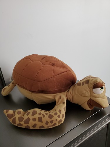 Disney Finding Nemo Plush Hand Puppet Crush Sea Turtle 16” AS IS SEE ...