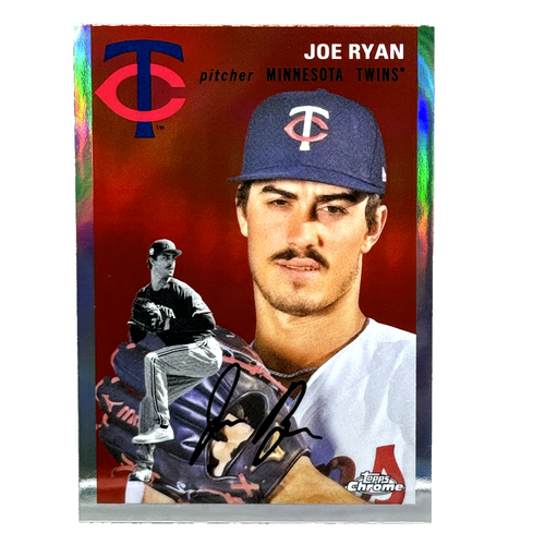 2023 Chrome Platinum Anniversary Joe Ryan REFRACTOR Minnesota Twins | eBay