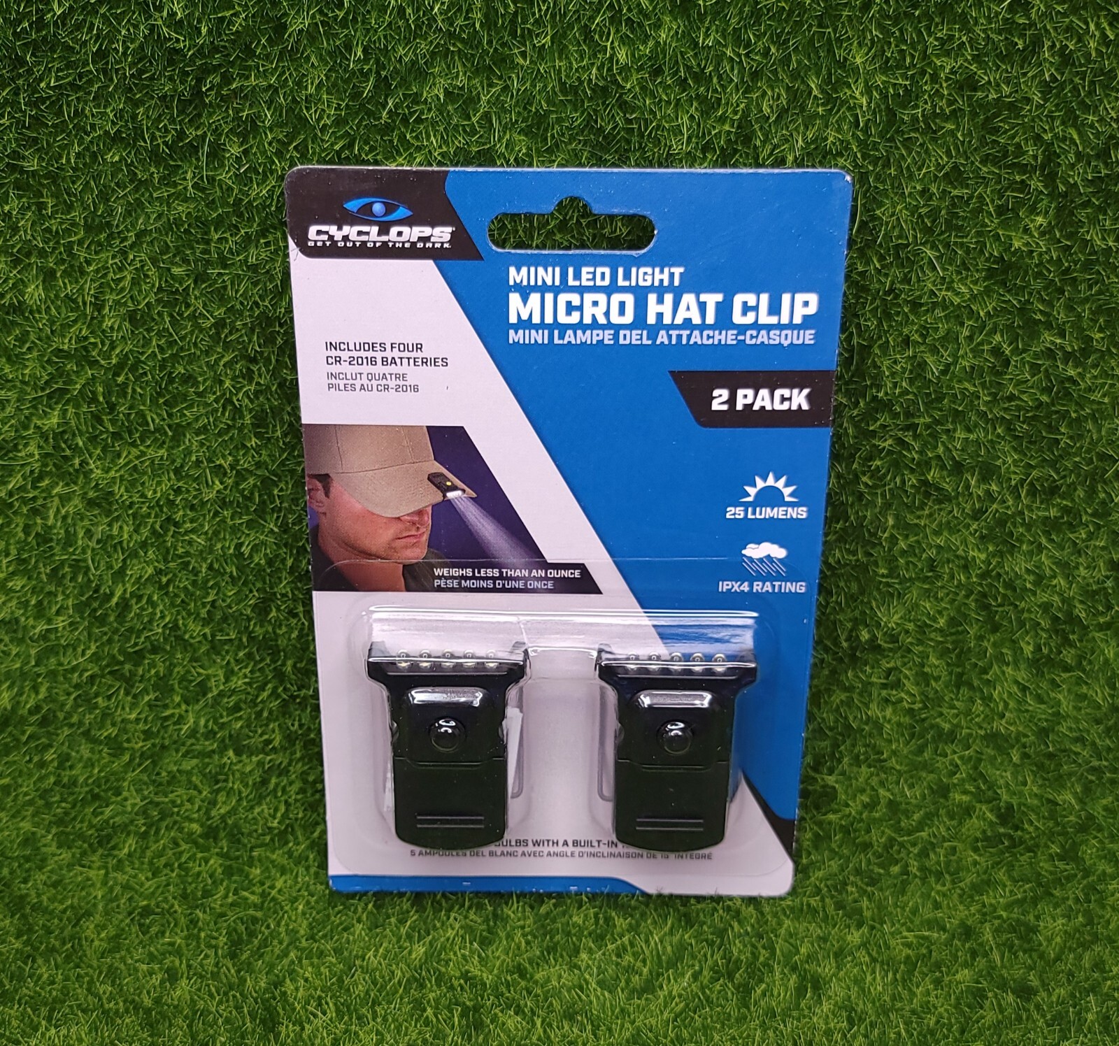 Cyclops CYC-MHC2PK-W Micro Hat Clip Mini Led Light - Pack of 2 for sale ...
