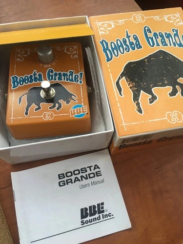 BBE BOOSTA GRANDE BOOST GAIN PEDAL GUITAR | eBay