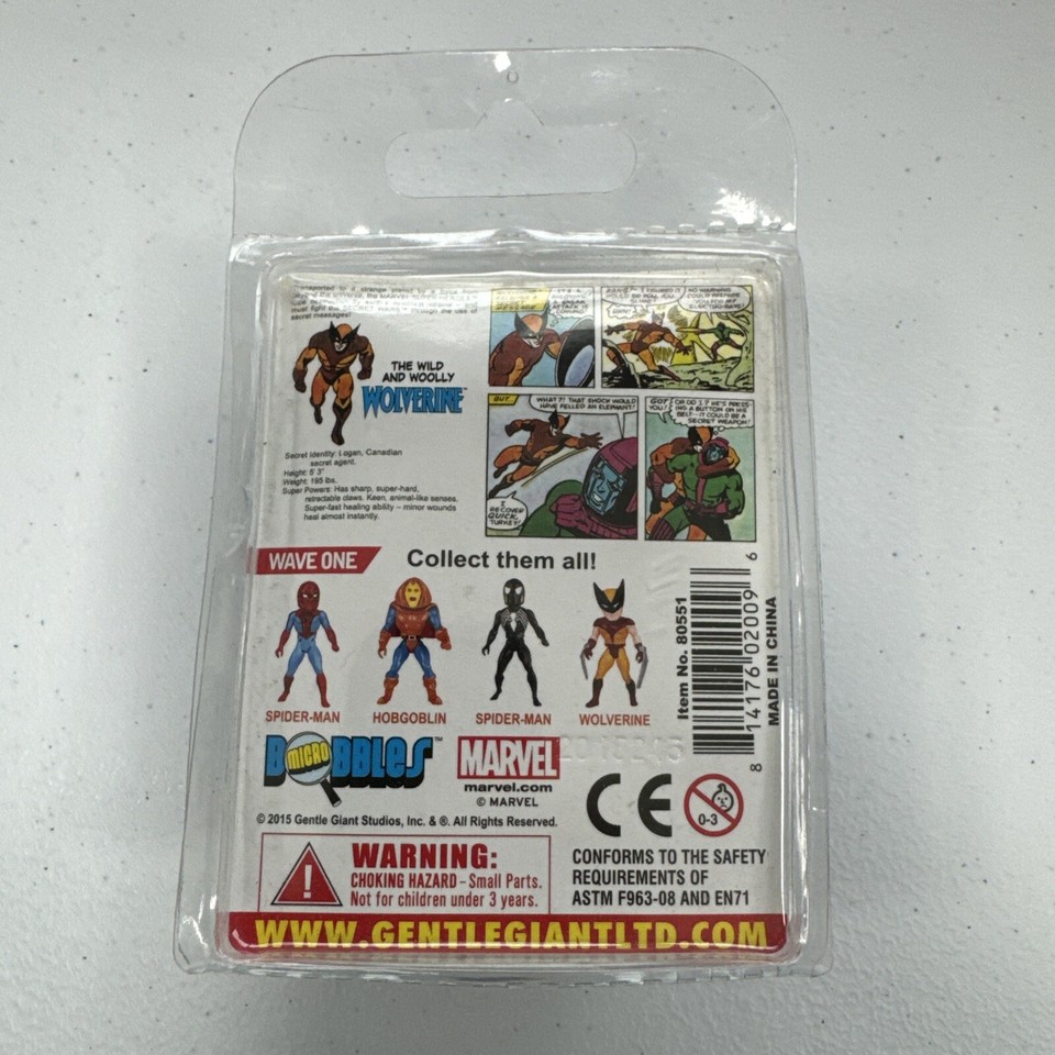 Wolverine Micro Bobbles Figure Secret Wars Marvel Heroes X-Men | eBay