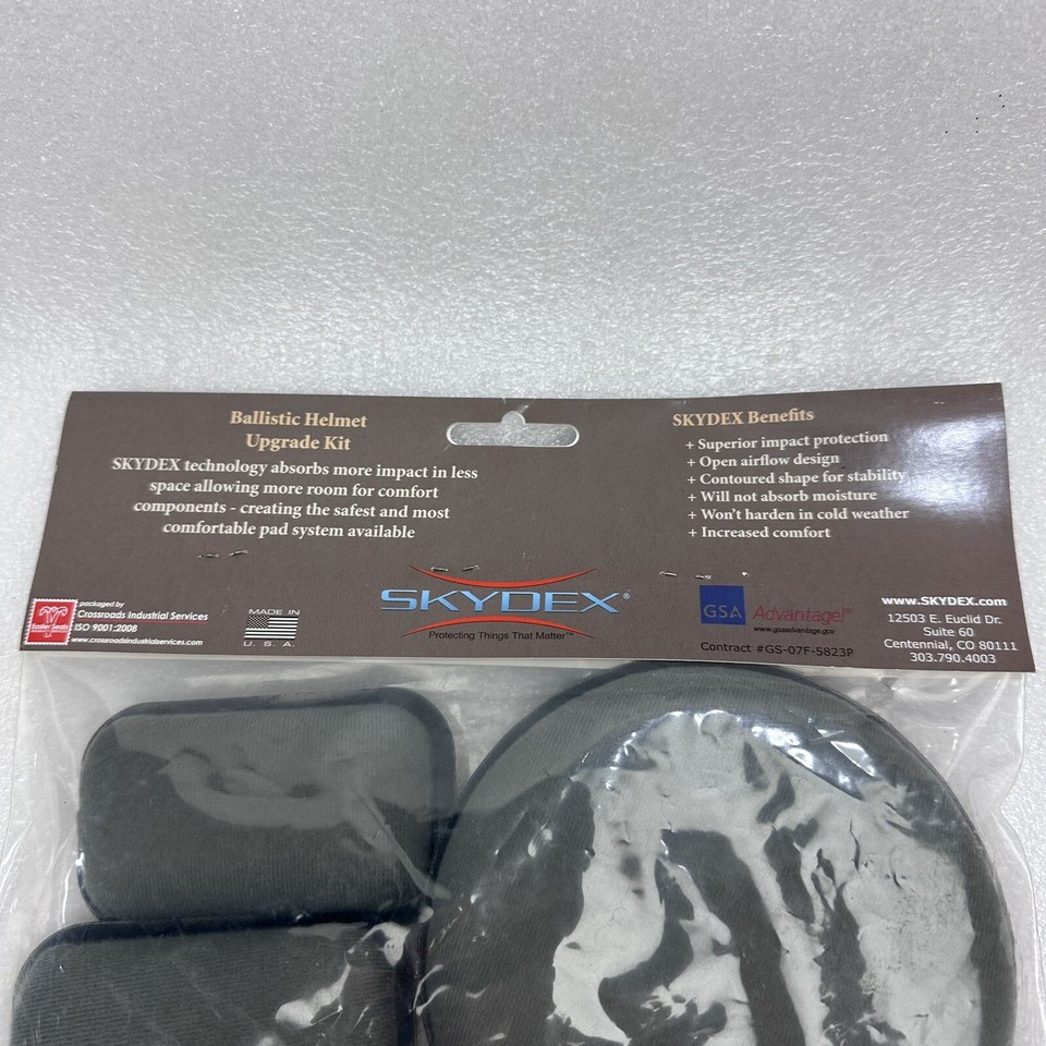 Skydex Military Tactical Ballistic Helmet Pad Set For MICH ACH ECH FAST ...