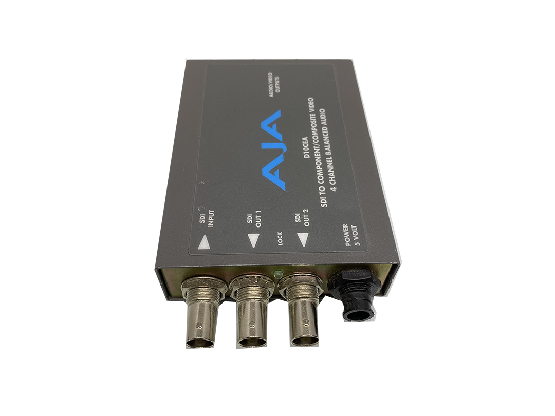 AJA D10CEA SDI to Analog Audio/Video with patch cable | eBay