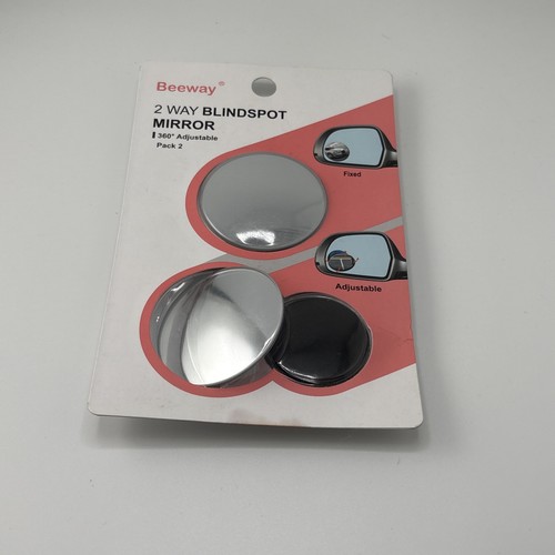 BEEWAY 2 WAY car blind spot mirror 360 DEGREE ADJUSTABLE | eBay UK