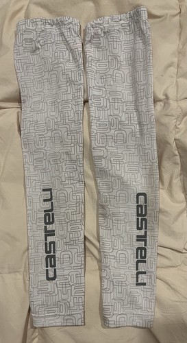 Castelli White UPF 50 Sun sleeves Sublimated Print S/M | eBay