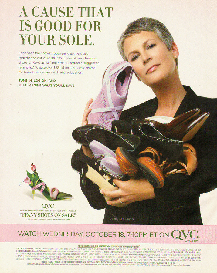 2006 magazine ad for QVC Channel with Jamie Lee Curtiss -050812 | eBay UK