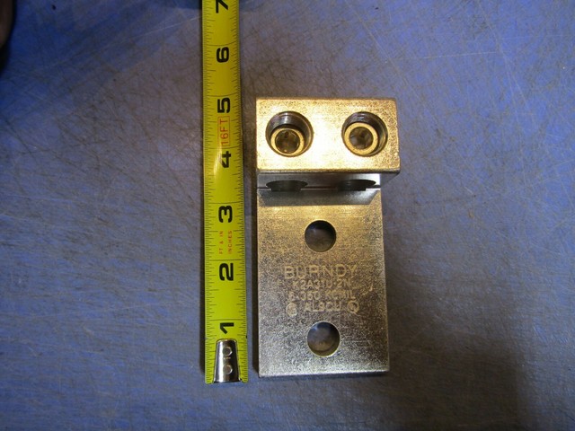 BURNDY K2a31u-2n Two Conductor Terminal Lug K2A31U2N Mechanical ...