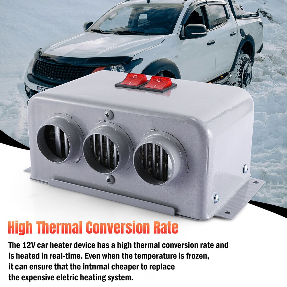 Universal Under Dash Heater Defroster+Switch Control Car Truck 3 Ports ...