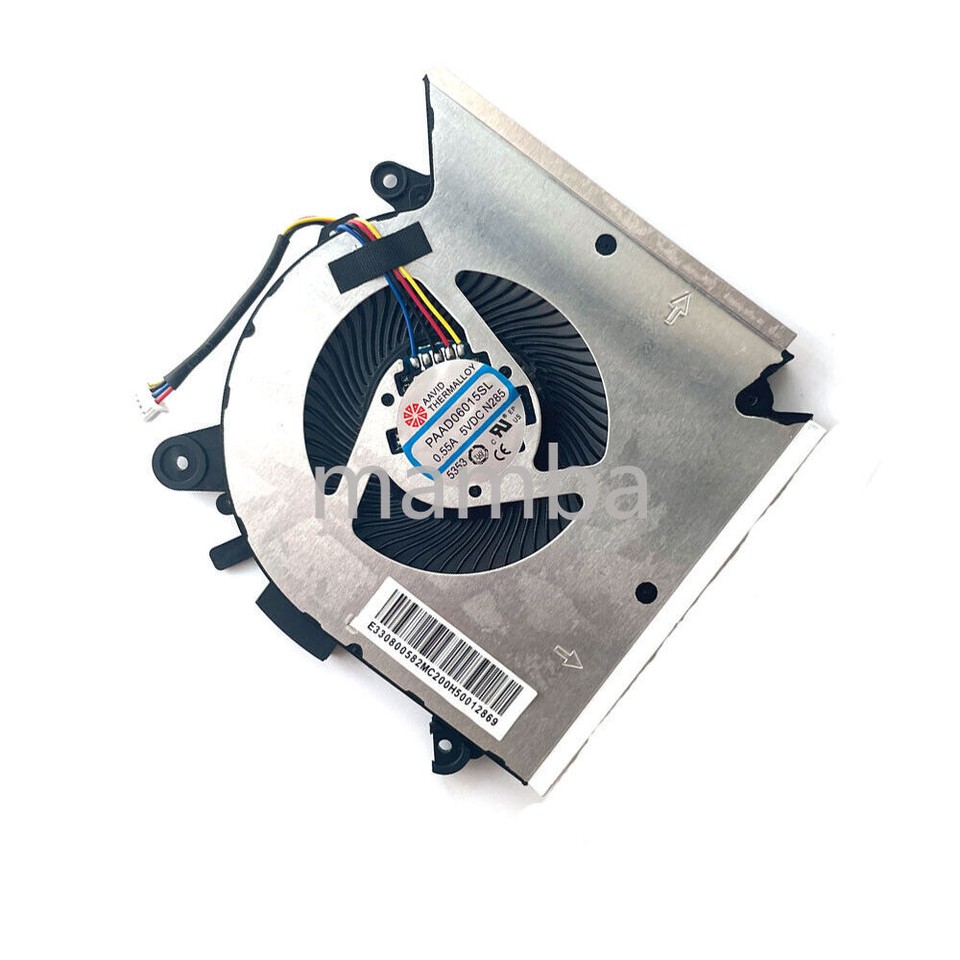 CPU+GPU Cooling Fan Heatsink for MSI GF65 Thin MS-16W1 PAAD06015SL N433 ...