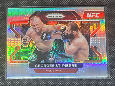 2022 Panini Prizm UFC Hyper Prizm Georges St-Pierre #61 | eBay