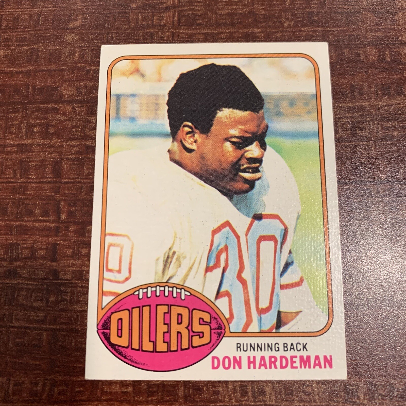 1976 Topps Don Hardeman # 254 Houston Oilers Football Card NFL | eBay