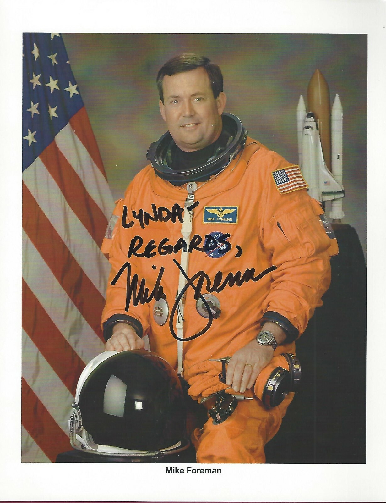 Mike Foreman Astronaut
