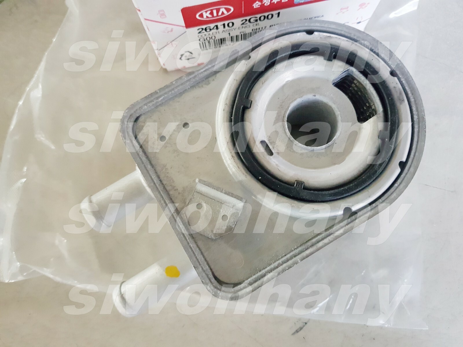 OEM 2.0L-Theta2 2.4L-Theta2 Engine Oil Cooler KIA Optima Sportage ...
