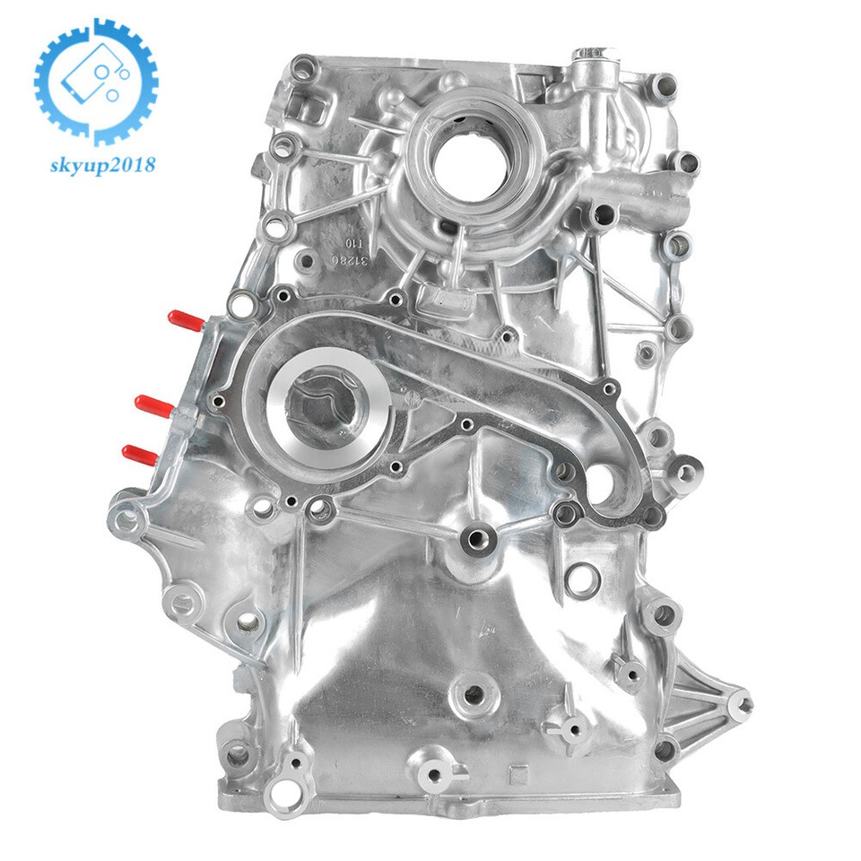 Engine Timing Cover w/ Oil Pump 11310-75070 For Toyota Tacoma L4 2.7L ...