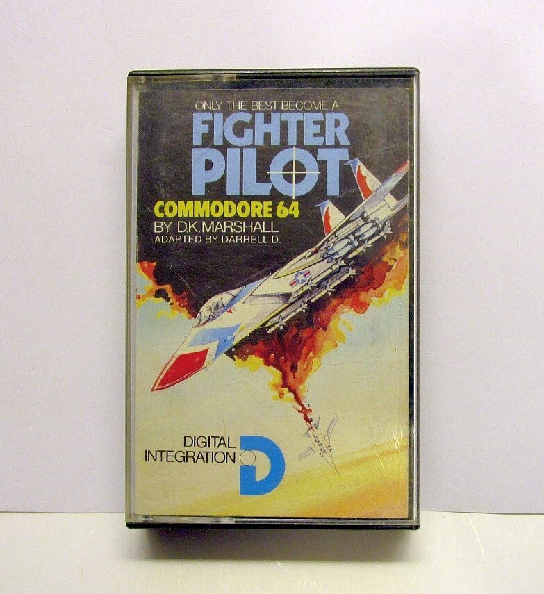 RARE Fighter Pilot by Digital Integration for Commodore 64/128 | eBay