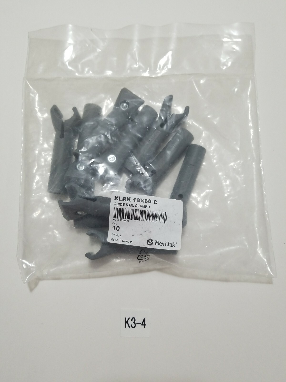 FlexLink XLRK 18x60 C Guide Rail Clamp 1 60mm for sale online | eBay