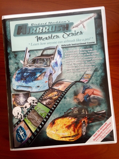 AIRBRUSH MASTER SERIES Instructional DVD - HOW TO AIRBRUSH for ...
