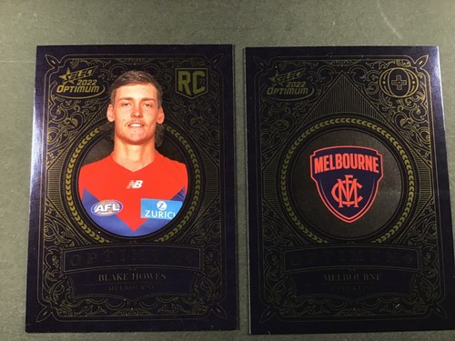 2022 AFL SELECT OPTIMUM PLUS BLAKE HOWES MELBOURNE RC 146/450 & BONUS ...