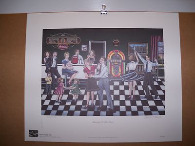 2000 Coca Cola Limited Edition Fine Art Print Signed Pamela C. Renfroe ...
