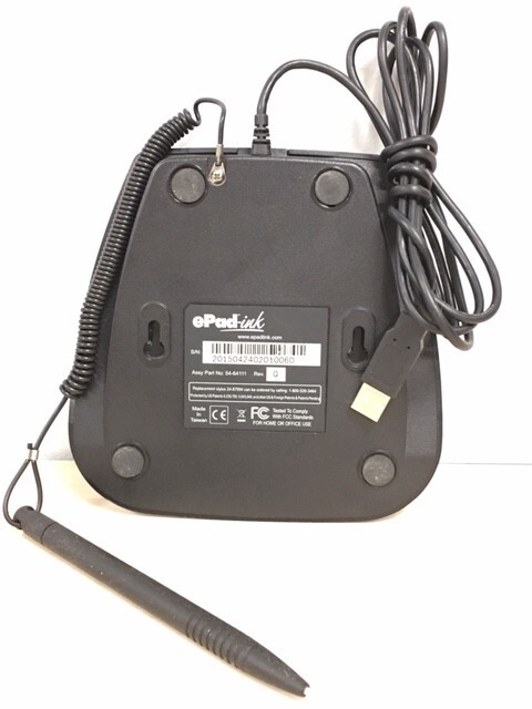 PARTS! Interlink ePad Ink USB Signature Pad W/ Pen 54-64111 | eBay