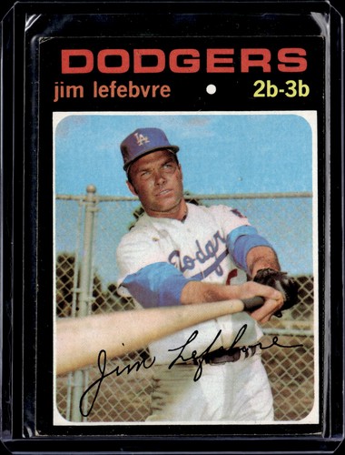 Jim Lefebvre 1971 Topps #459 Los Angeles Dodgers | eBay