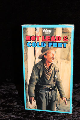 Walt Disney's Hot Lead & Cold Feet VHS ~ DON KNOTS, DARREN MCGAVIN ...