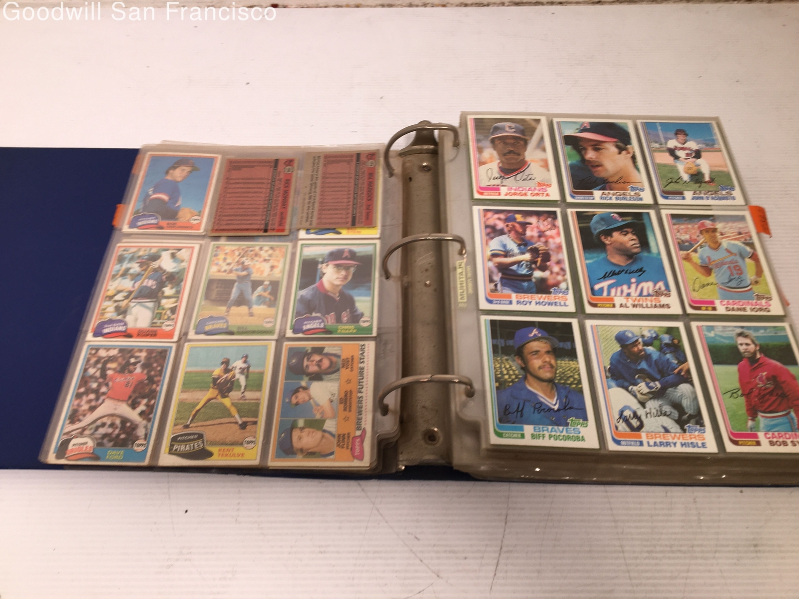 Lot of Vintage 70s And 80s Scot Thompson MLB Baseball Trading Cards In ...