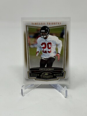 2008 Donruss Classics Football Chevis Jackson Timeless Tribute Card ...