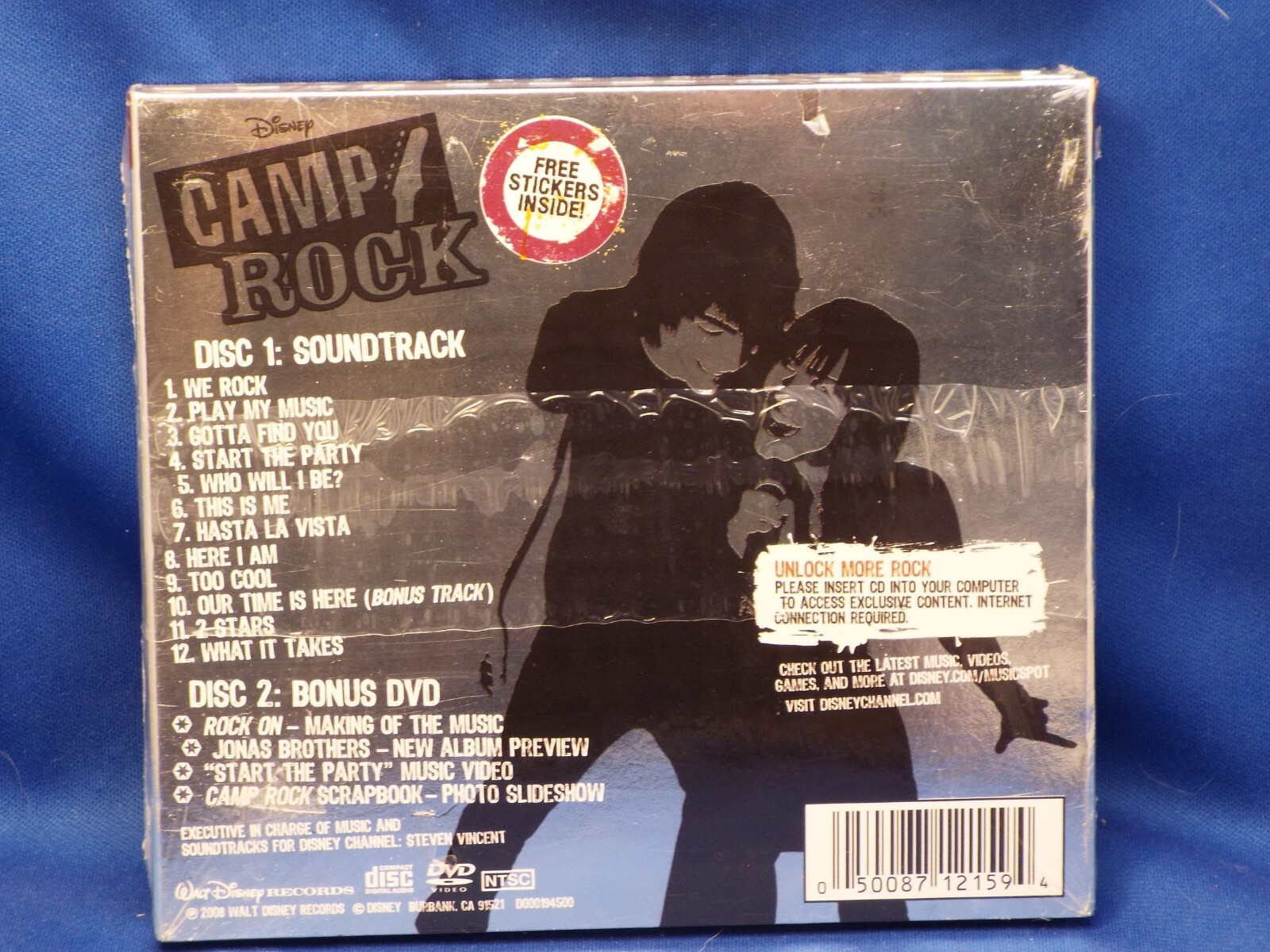 Disney Camp Rock 2008 RARE 2 Disc Collectors Edition Soundtrack CD ...