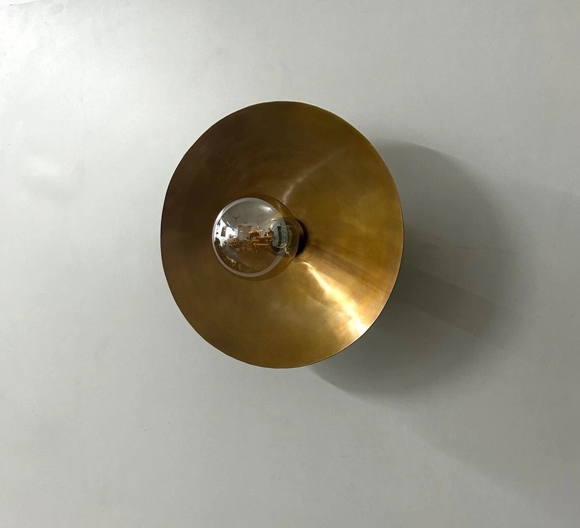 Wall Lamp Elegant Handcrafted Wall Lamp Radiant with a Single Light Use ...