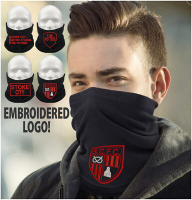 Stoke City Embroidered Football Snood Neck Warmer Christmas Gift ...