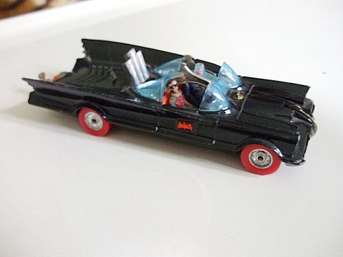 CORGI Toys 267 - Batmobile RED WHEELS Rote Räder Near mint TOP RARE ...