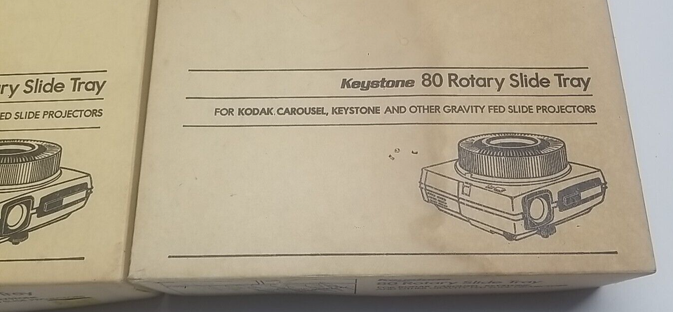 Keystone Carousel Eastman Kodak Company 80 Rotary Slide Tray Gravity ...