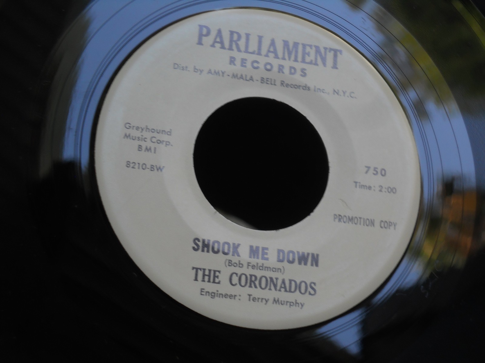 1SR PARLIAMENT 750 PROMO THE CORONADOS SHOOK ME DOWN JOHNNY B GOOD ...