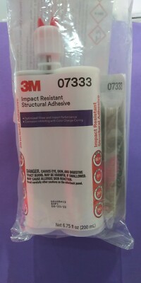 3M 07333 Impact Resistant Structural Adhesive, 200 mL Cartridge | eBay