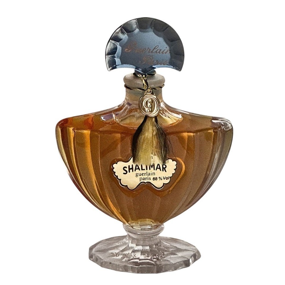 Vtg Guerlain Shalimar Splash Parfum 1 Fl OZ/30 ml Purple Box Made in ...