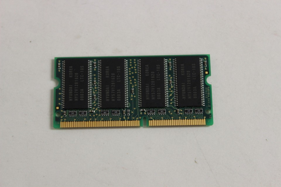 HYUNDAI HYM71V65M1601 128MB PC100-322-620 144 PIN MEMORY | eBay