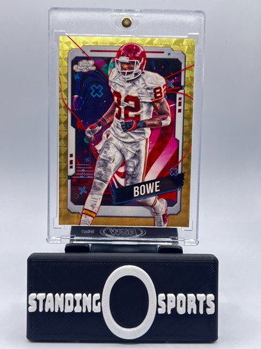 2024 Topps Chrome Cosmic Gold Vinyl Superfractor True 1/1 Dwayne Bowe ...