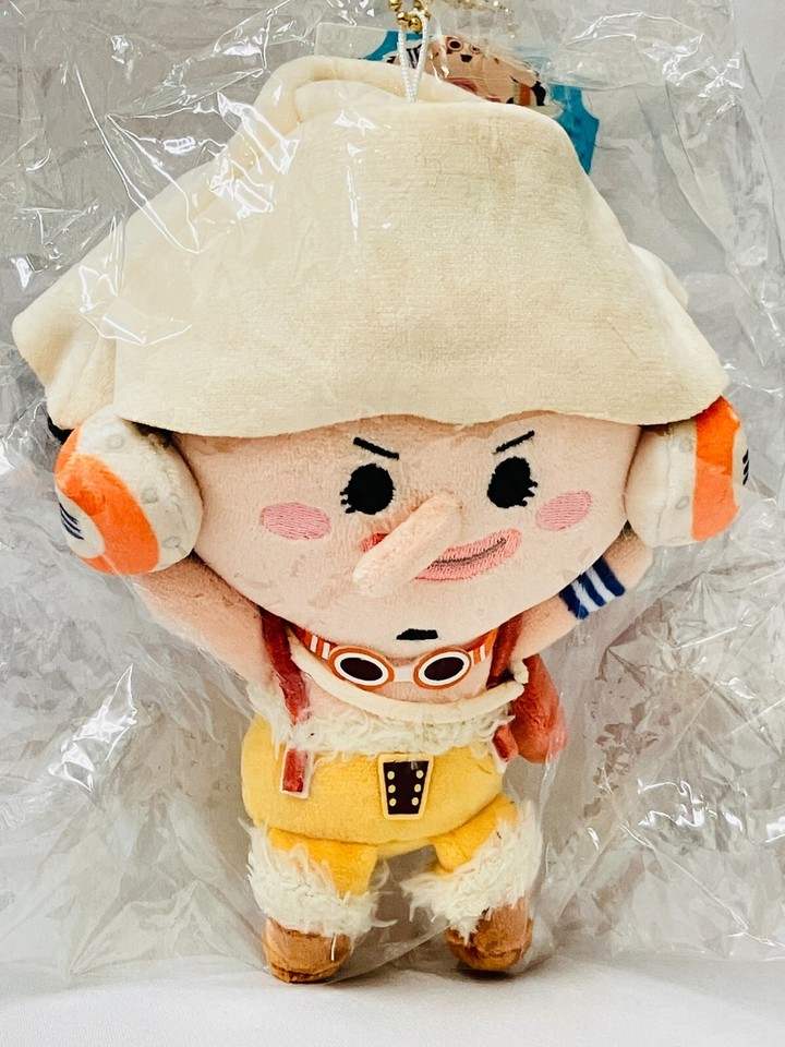 ONE PIECE Palm Plush doll Banzai Mascot / Usopp / Toei Japan official ...