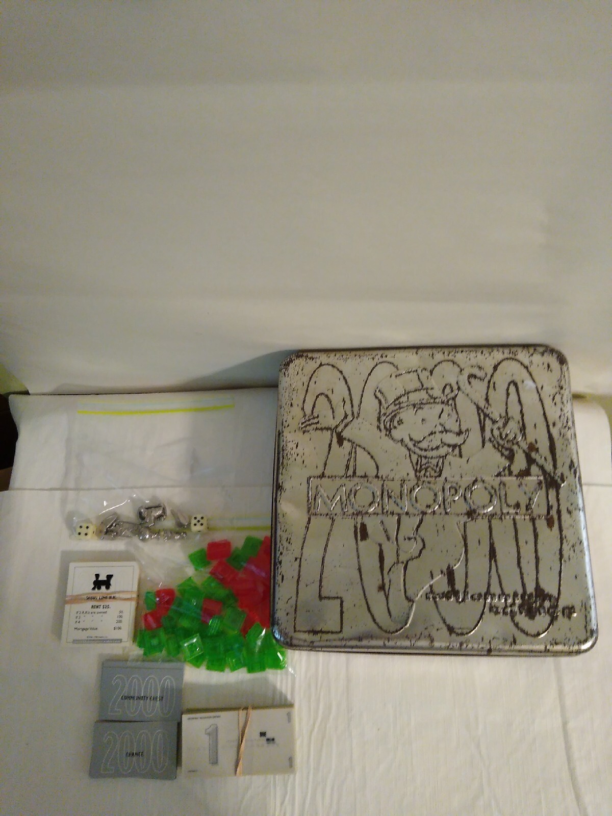 Monopoly 2000 Millennium Edition Board Game Metal Box Used | eBay