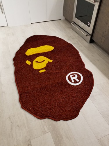 A Bathing Ape Bape Baby Milo Floor Mat Washable Area Rug Living Room ...