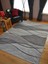 Modern Grey Rug Stair Hallway Runner Large Small Living Room Wave Mat ...